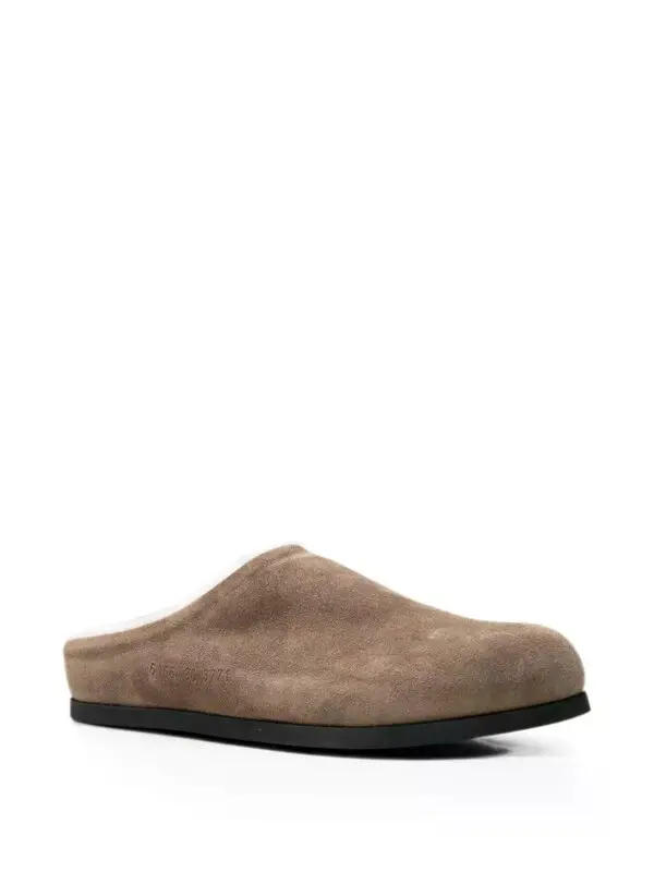 COMMON PROJECTS Suede Mules - Brown