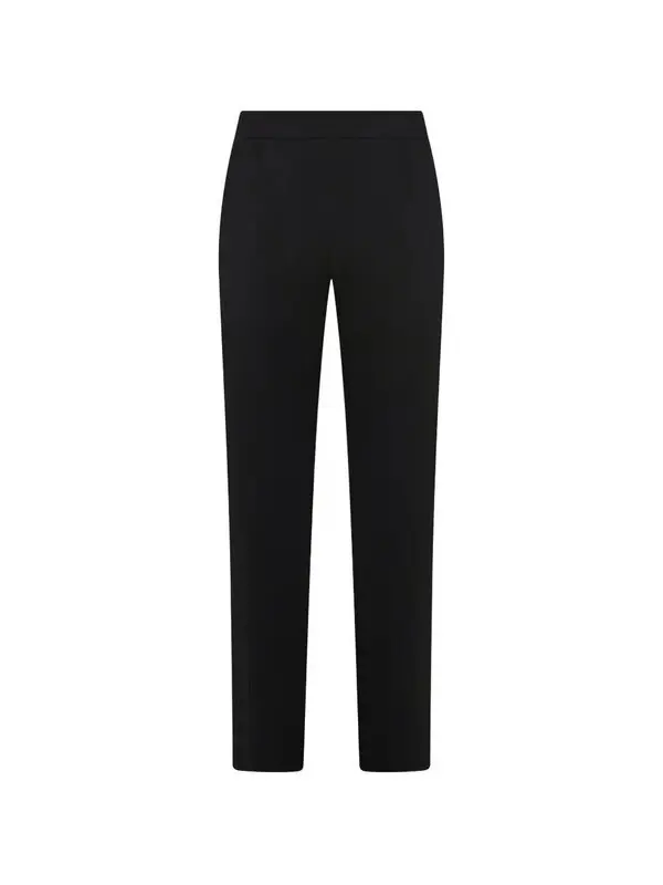 Moschino High-waist Tailored Trousers - Black