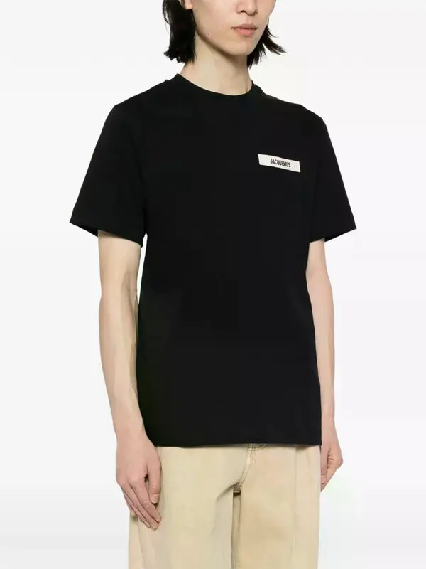 Jacquemus Grosgrain-logo T-shirt