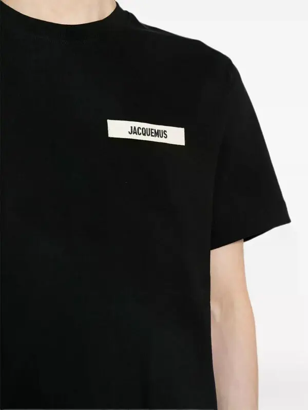 Jacquemus Grosgrain-logo T-shirt