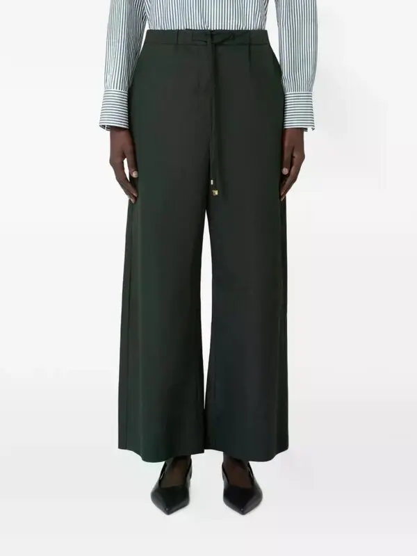 Max Mara Drawstring Wide-leg Trousers