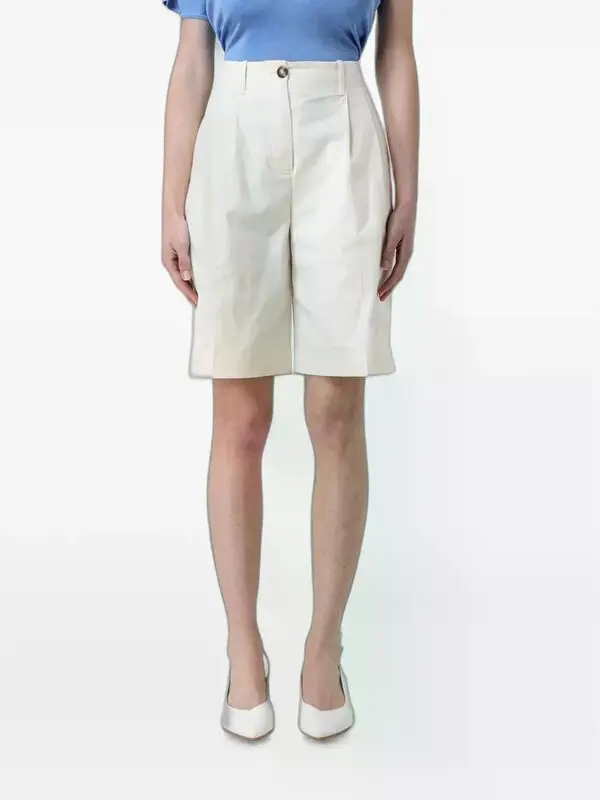 MEIMEIJ Pleated Tailored Shorts
