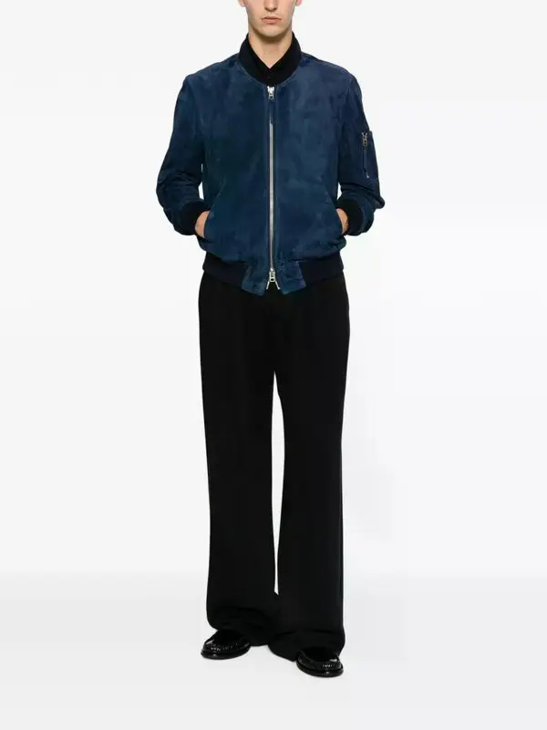 TOM FORD Zip-fastening Leather Jacket