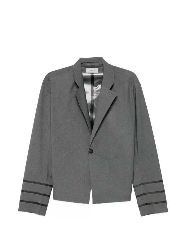 Coperni Sleeveless Buttoned Blazer - Grey