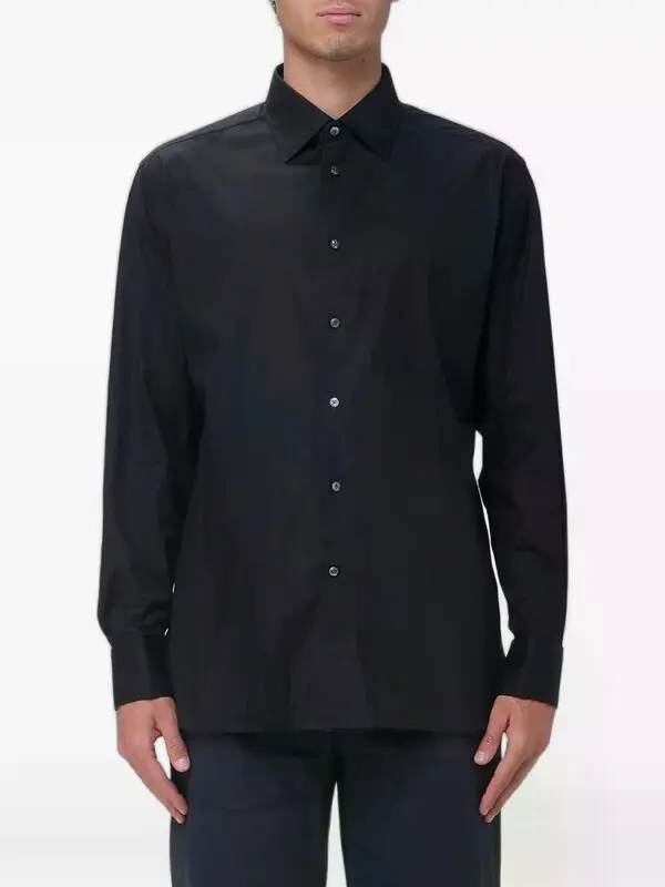 Zegna Stretch-poplin Shirt