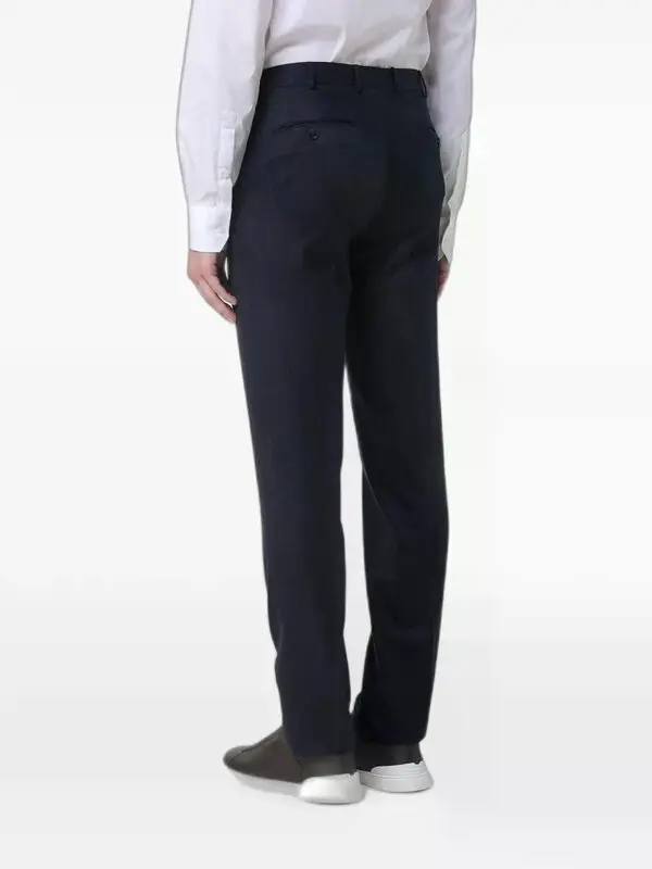 Zegna Wool Flannel Trousers