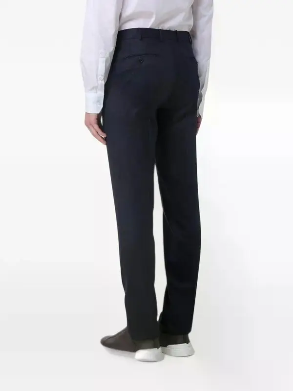 Zegna Wool Flannel Trousers