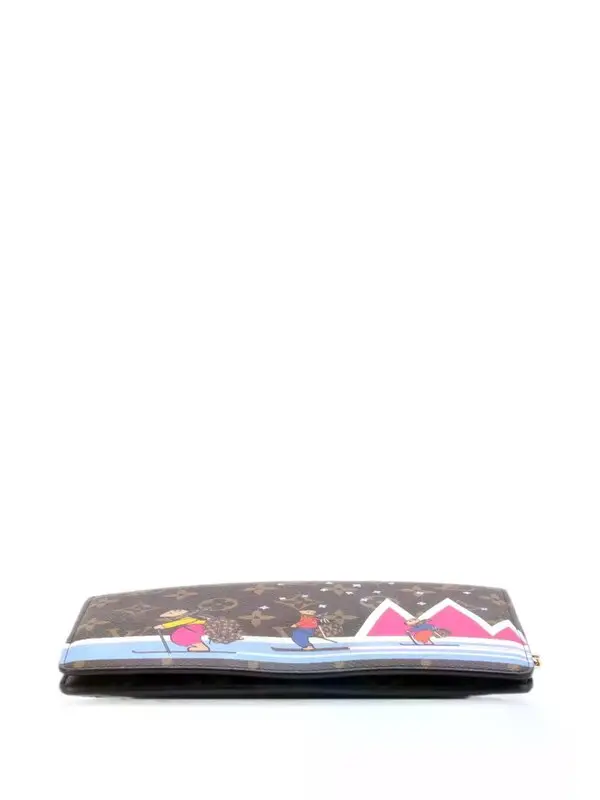 LOUIS VUITTON Limited Edition Monogram Canvas Weekend Pochette Clutch Bag