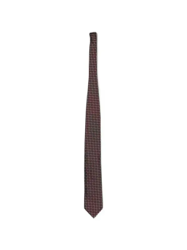 Zegna Jacquard Silk Tie