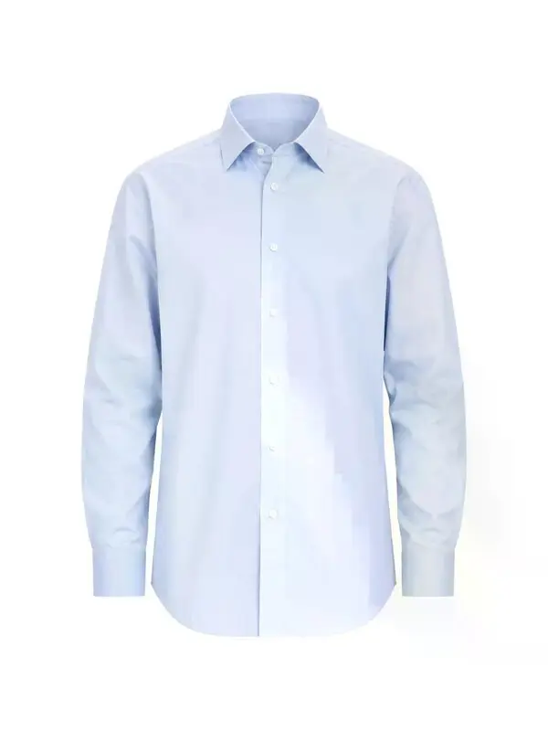 Zegna Point-collar Shirt - Blue