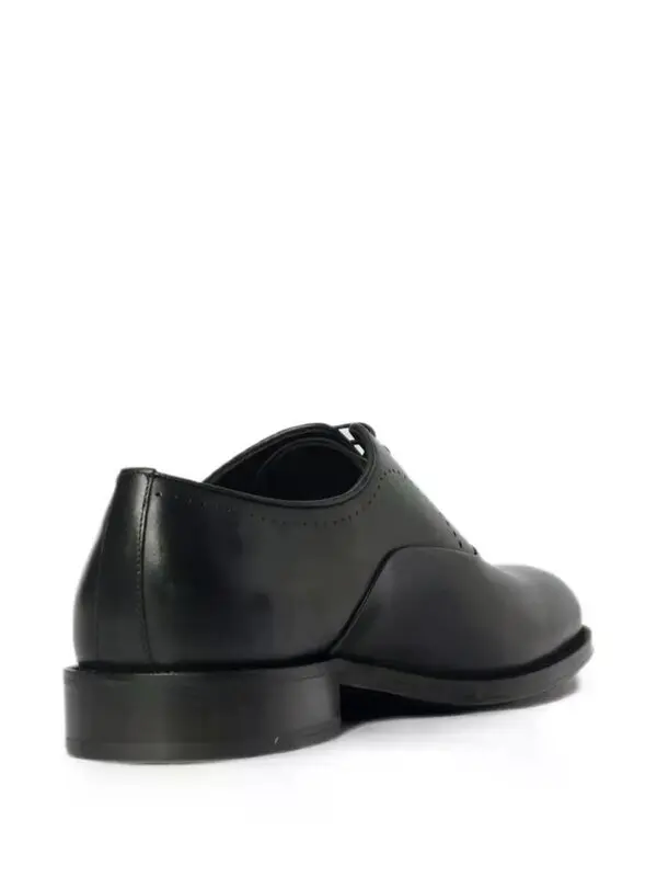 FERRAGAMO Perforated Leather Oxford Shoes