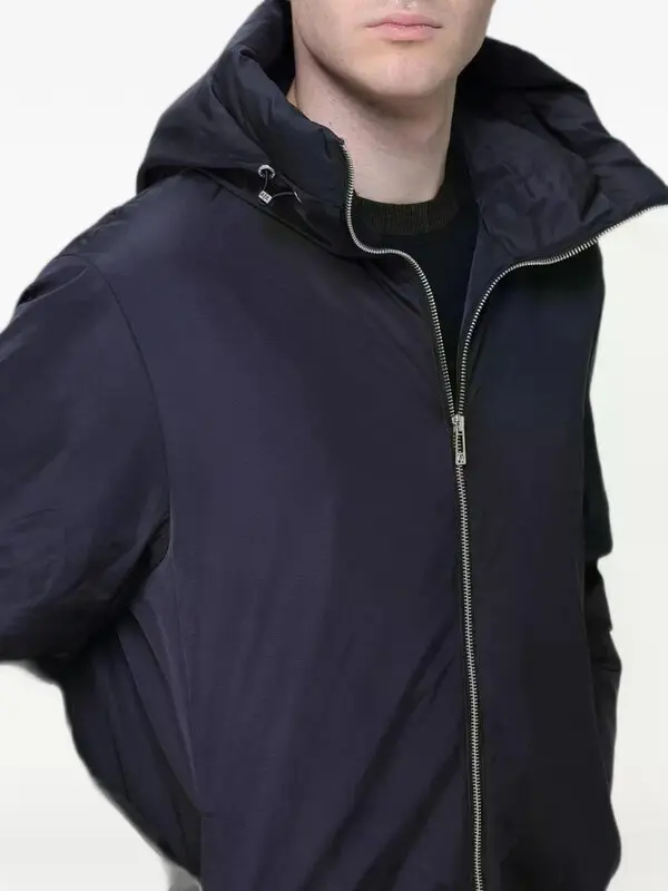 Emporio Armani Hooded Zip-up Parka