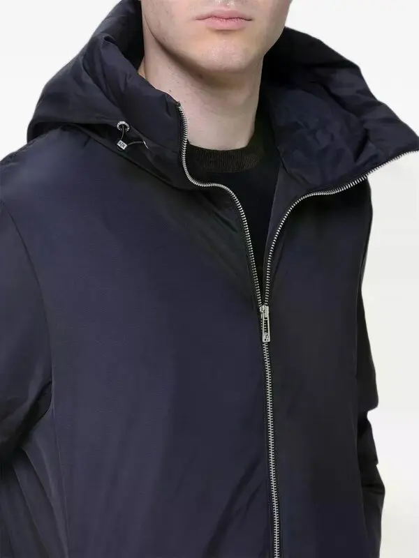 Emporio Armani Hooded Zip-up Parka