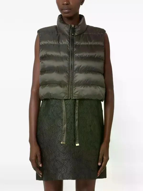 Max Mara Quilted Sleeveless Gilet