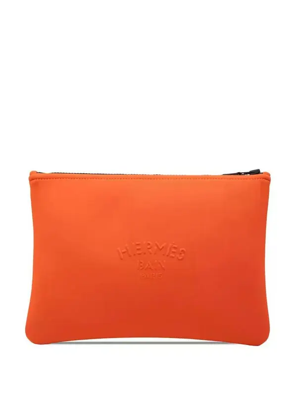 Hermès Neobain Case Clutch Bag - Orange