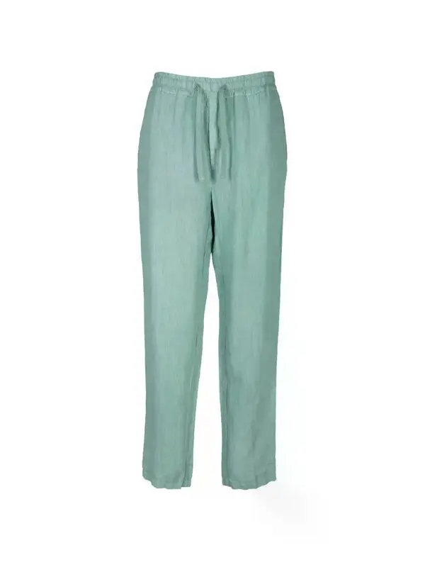 Altea Drawstring Waistband Trousers - Green