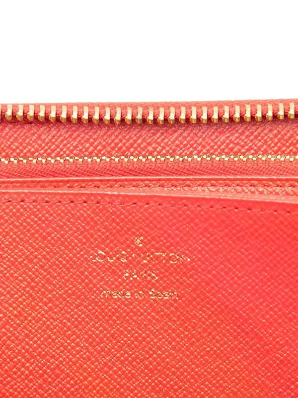 LOUIS VUITTON 2020 Monogram Denim Patchwork Zippy Wallet Long Wallets