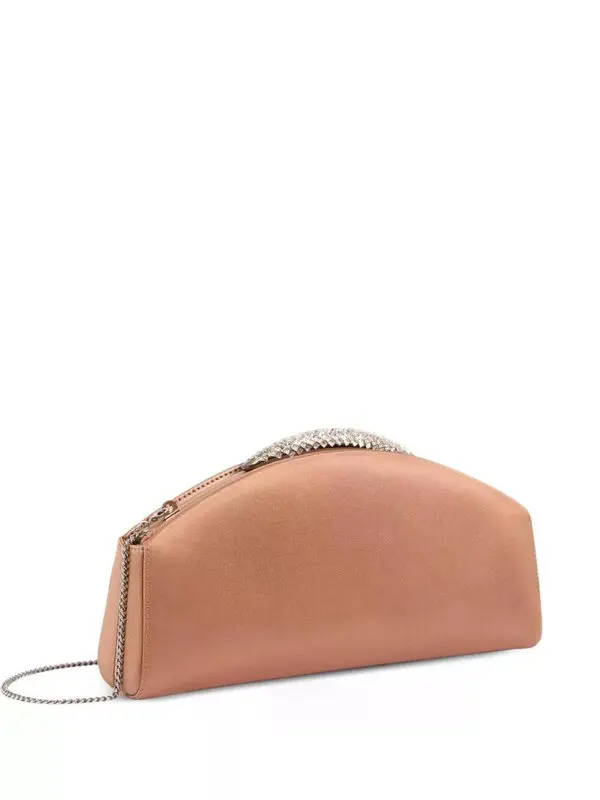 GIUSEPPE ZANOTTI Crystal Embellished Clutch - Neutrals