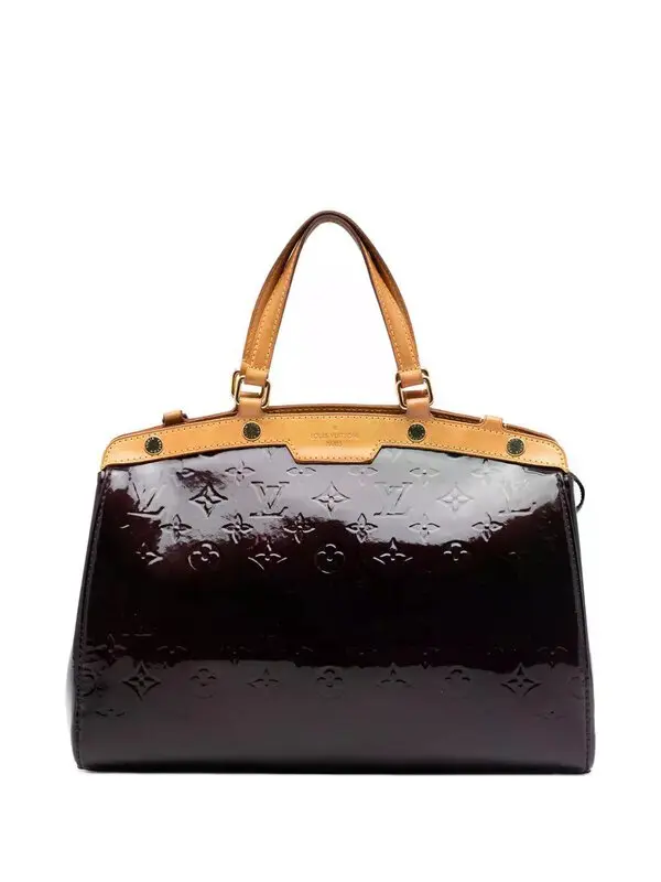 LOUIS VUITTON Monogram Vernis Brea Mm Satchel
