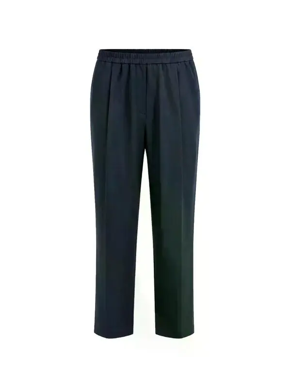 Eleventy Elasticated Waist Pleated Trousers
