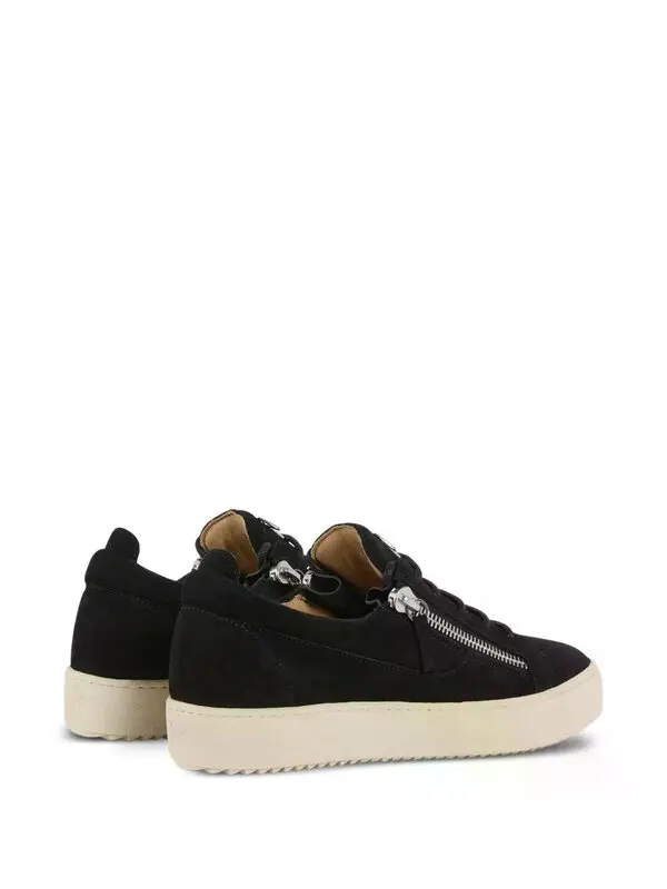 GIUSEPPE ZANOTTI Frankie Low-top Velour Sneakers