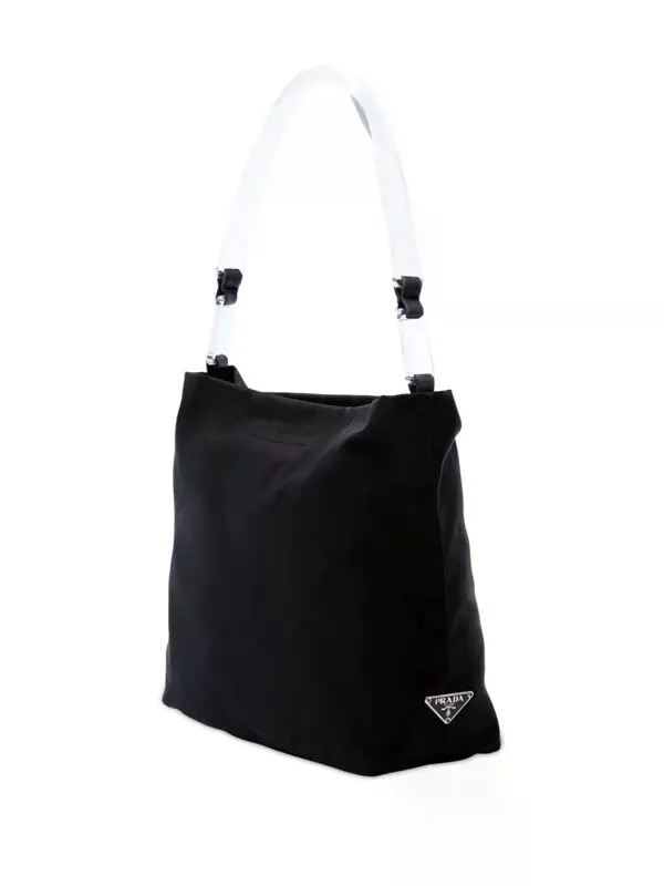 Prada Tessuto Acrylic Handle Bag