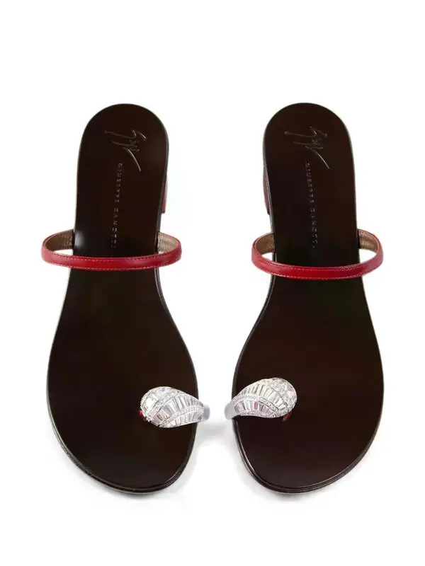 GIUSEPPE ZANOTTI Icon Ring Sandals