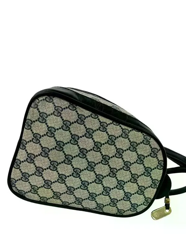 Gucci Gg Supreme Web Boston Bag