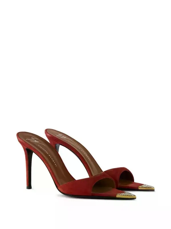 GIUSEPPE ZANOTTI Intriigo Jewelry Mules