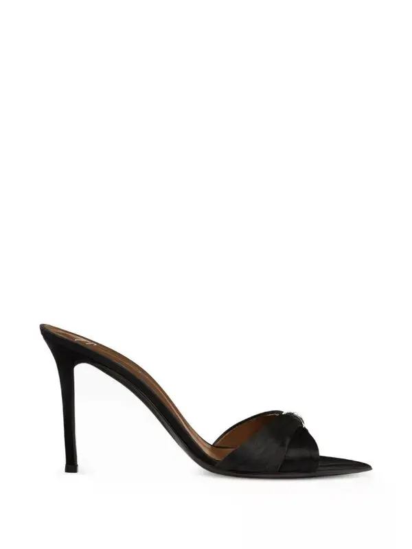 GIUSEPPE ZANOTTI Lumière Mules 90