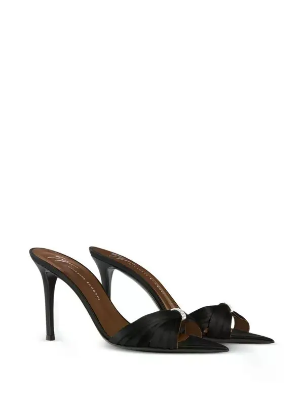 GIUSEPPE ZANOTTI Lumière Mules 90