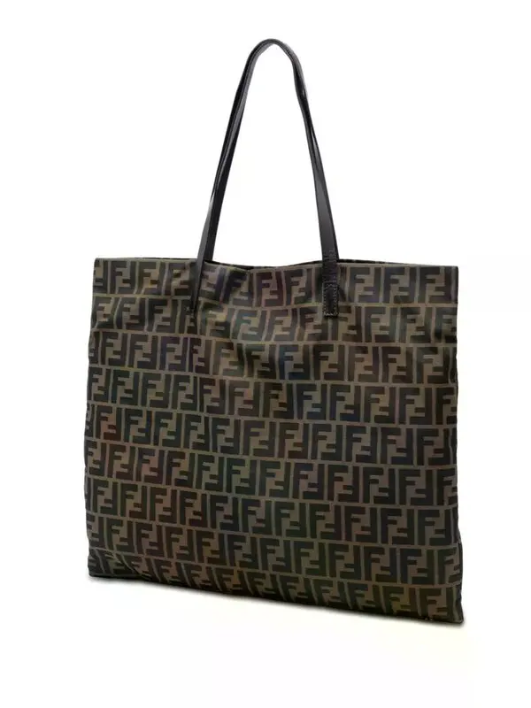 Fendi Zucca Canvas Tote Bag