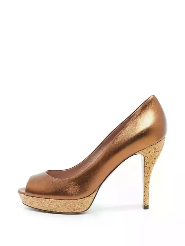 Gucci Peep-toe Platform Sandals