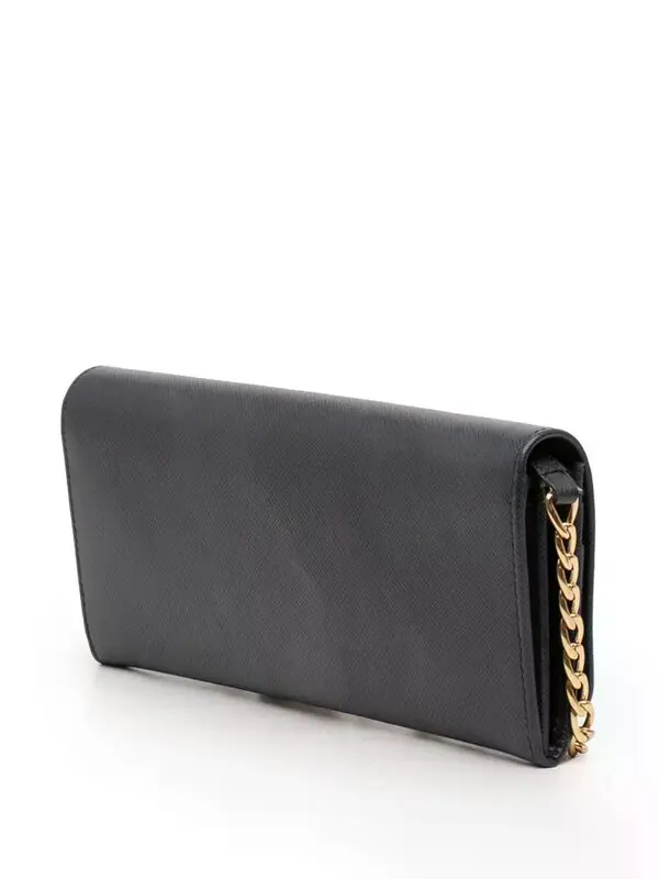 Prada Saffiano Lux Wallet On Chain Crossbody Bag