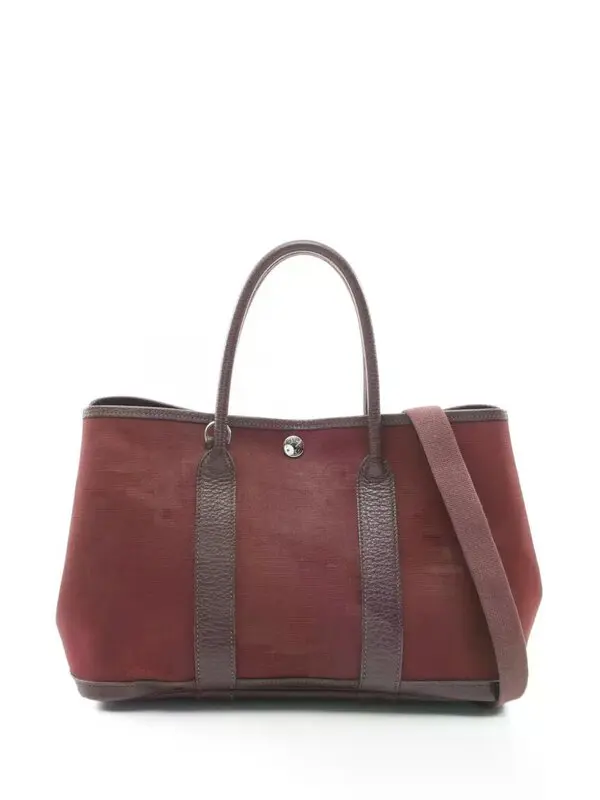 Hermès Tpm Garden Party Tote Bag - Red