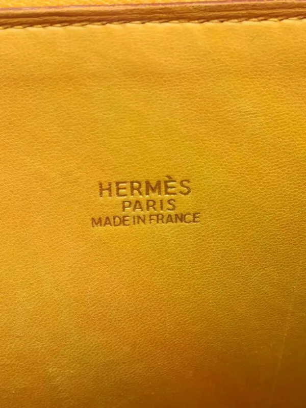 Hermès 1997 Bolide 35 Handbag - Yellow