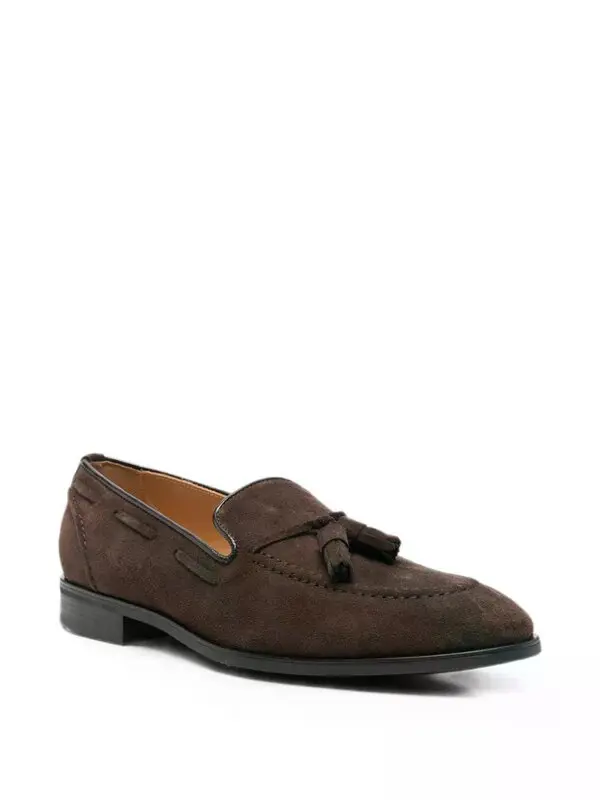 VELA SHOP Tassel Detail Suede Loafers
