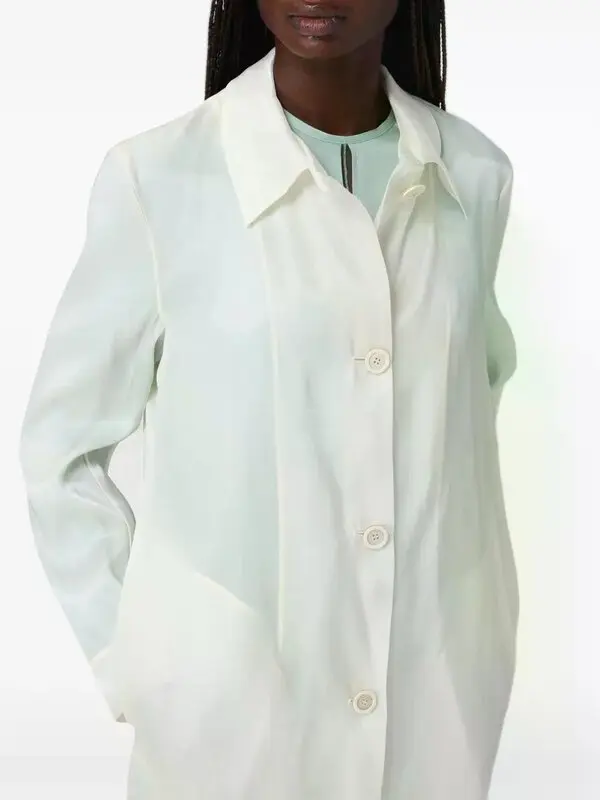 Fabiana Filippi Organza Liquid Coat