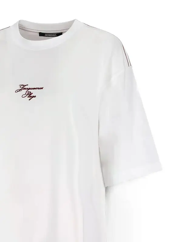 Jacquemus Logo-embroidered T-shirt