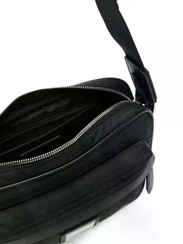 Emporio Armani Logo Detail Messenger Bag