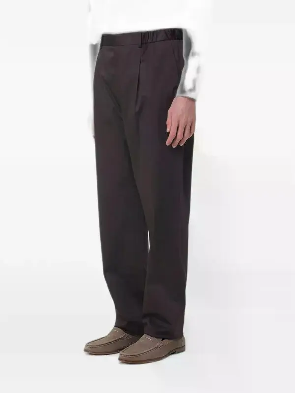 Agnona Pleated Wide-leg Trousers