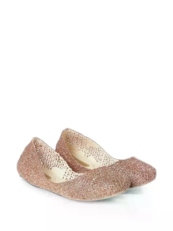 Melissa Glittered Ballet Flats