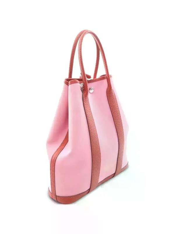 Hermès Garden File Pm Tote Bag - Pink