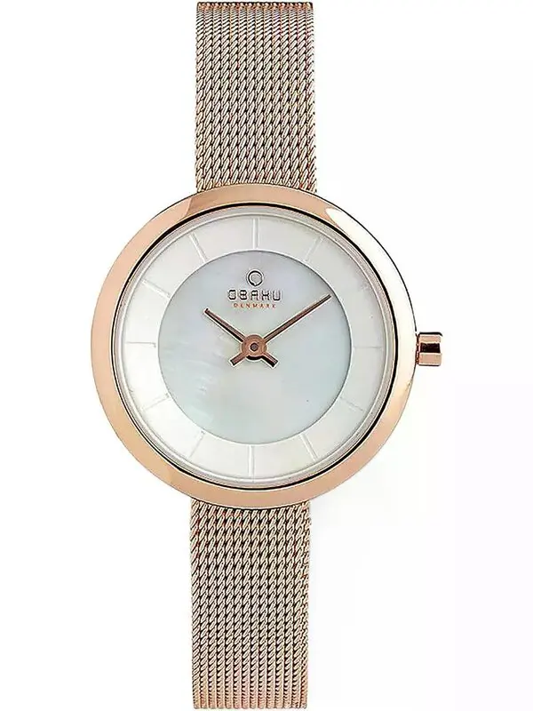 OBAKU Stille Mesh Bracelet Watch