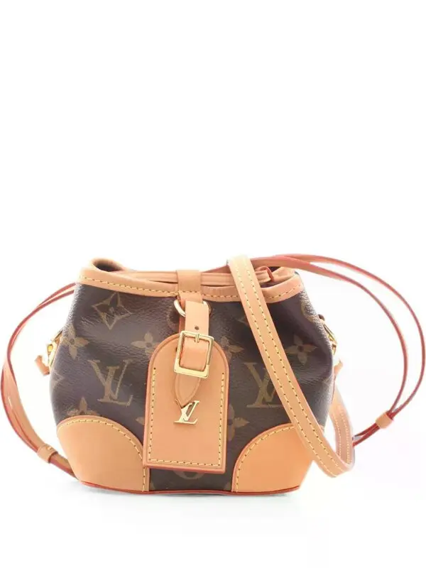 LOUIS VUITTON Monogram Noé Perth Shoulder Bag - Brown