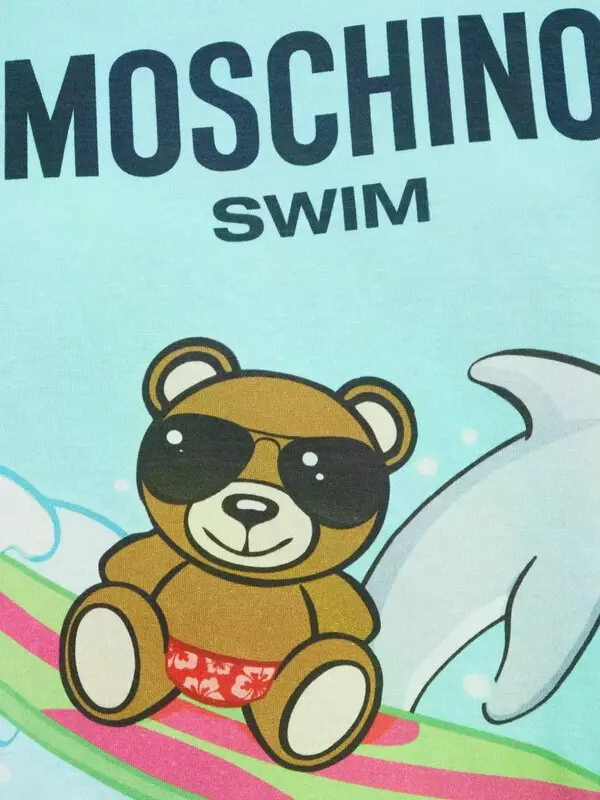 Moschino Teddy Shark Print T-shirt