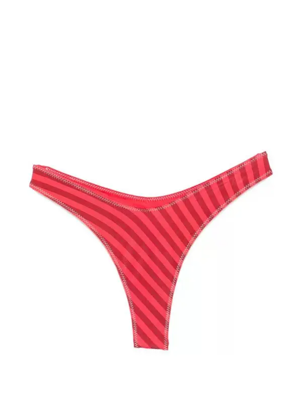 Frankies Bikinis X Jennie Full Moon Bikini Bottoms - Red