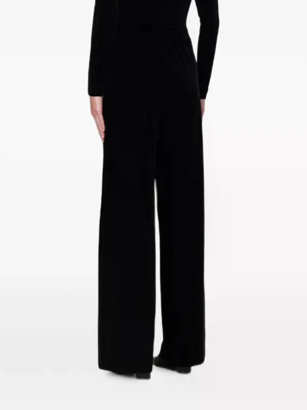 Emporio Armani Chenille Straight-leg Pants