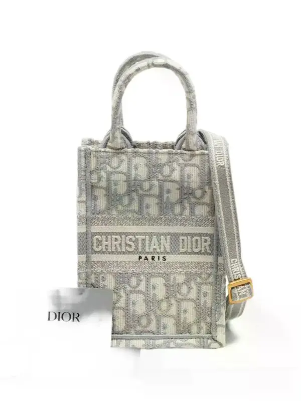 Dior Mini Oblique Book Tote Bag