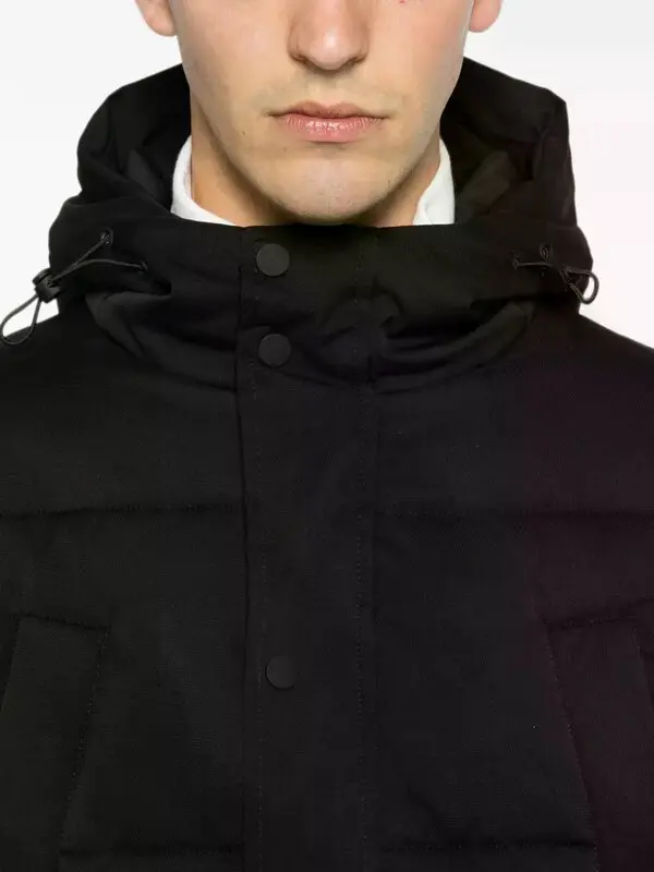 SERGIO MORETTI FIRENZE Hooded Padded Jacket